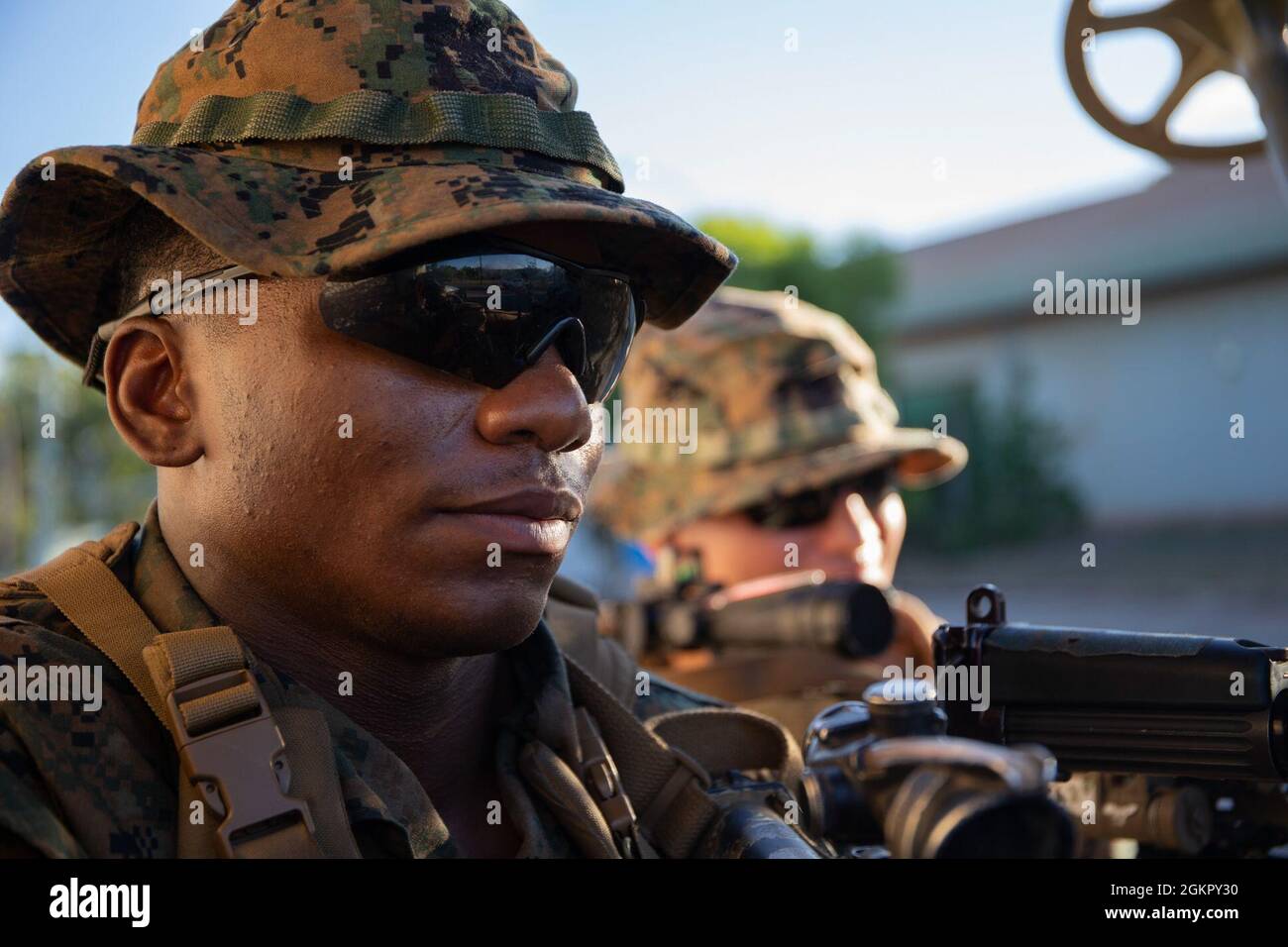 U.S. Marine Corps Cpl. Joshua Jacobs, a team leader with Charlie ...