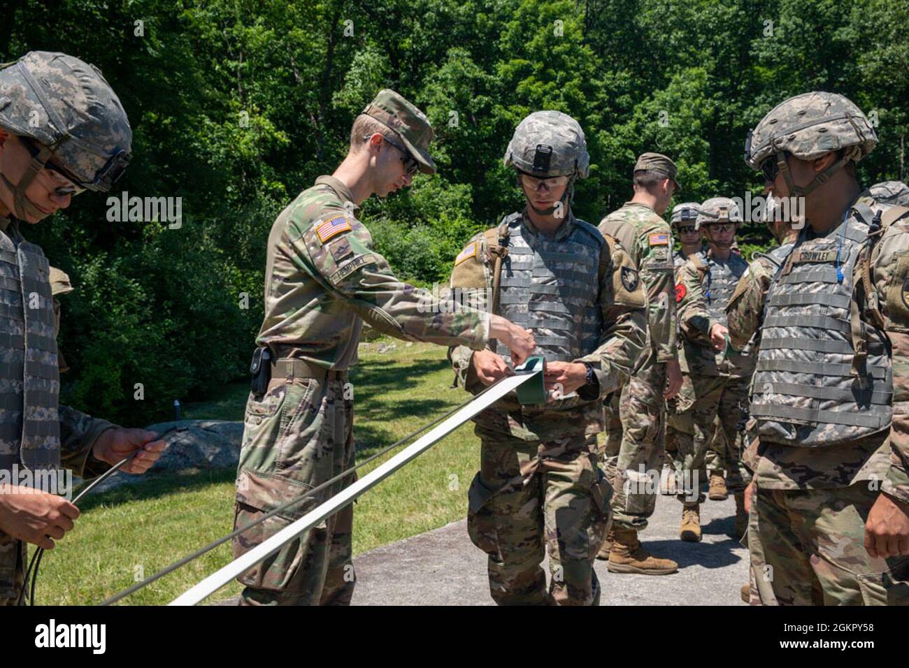 United States Military Academy Cadets conduct the Engineering and Air ...