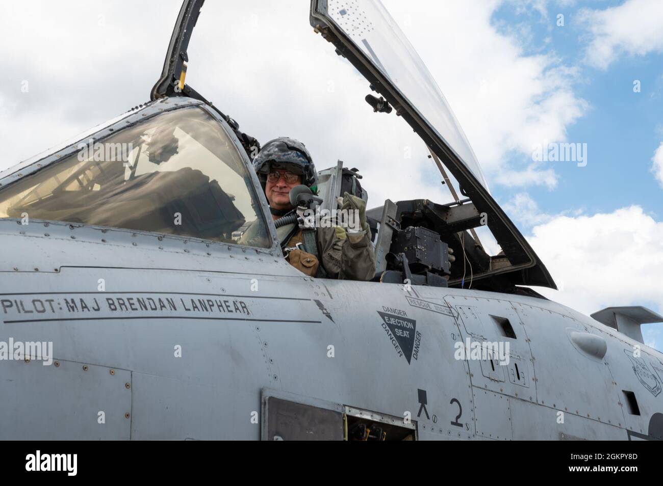 U.S. Air Force Col. John Gonzales, 51st Fighter Wing commander ...
