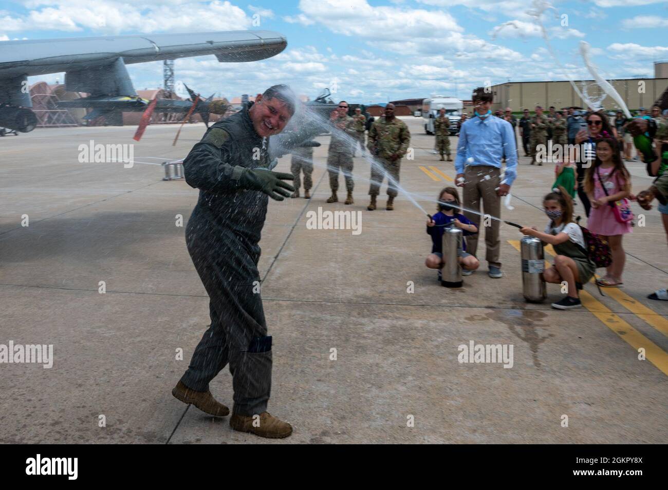 U.S. Air Force Col. John Gonzales, 51st Fighter Wing commander, is ...