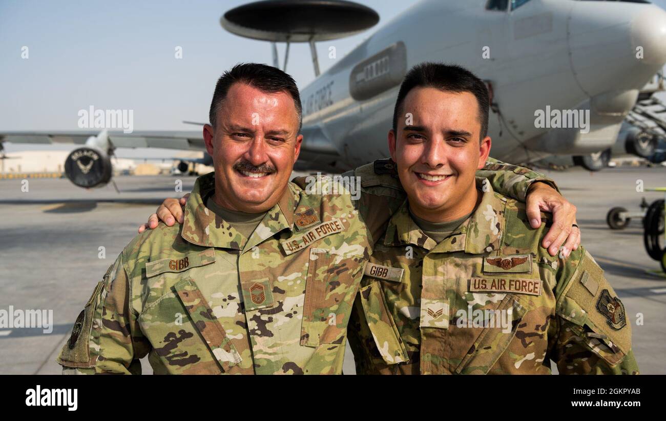 U.S. Air Force Senior Master Sgt. Daniel Gibb, 968th Expeditionary ...