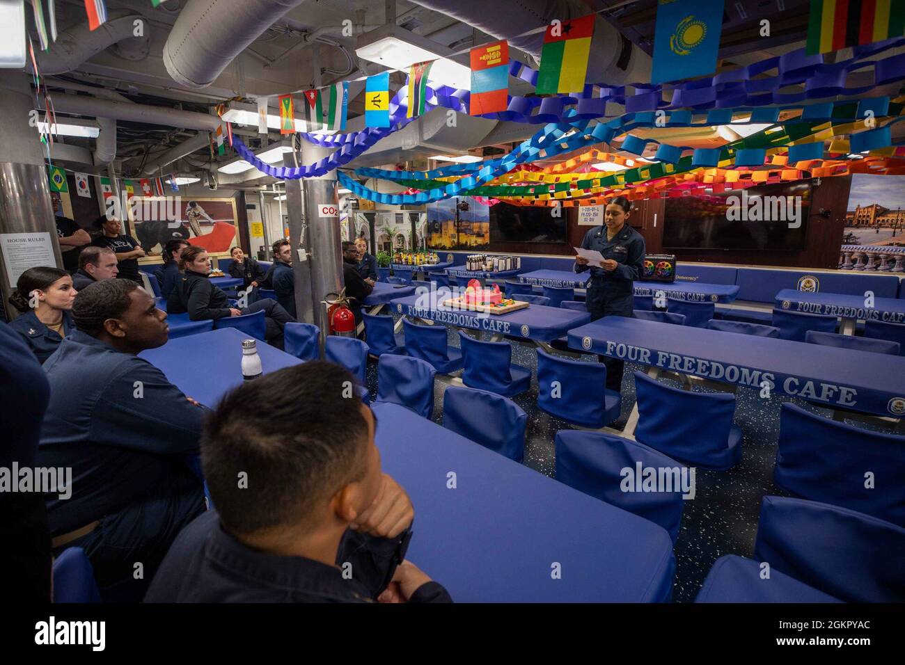 BALTIC SEA (June 16, 2021) Operations Specialist 3rd Class Rachell ...