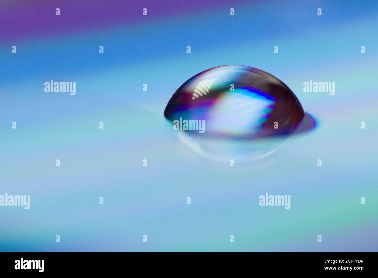 Cd dvd water drops hi-res stock photography and images - Alamy