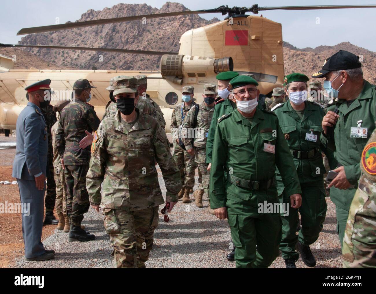 U.S. Army Brig. Gen. Charlene Dalto, Commander of the Utah Army ...