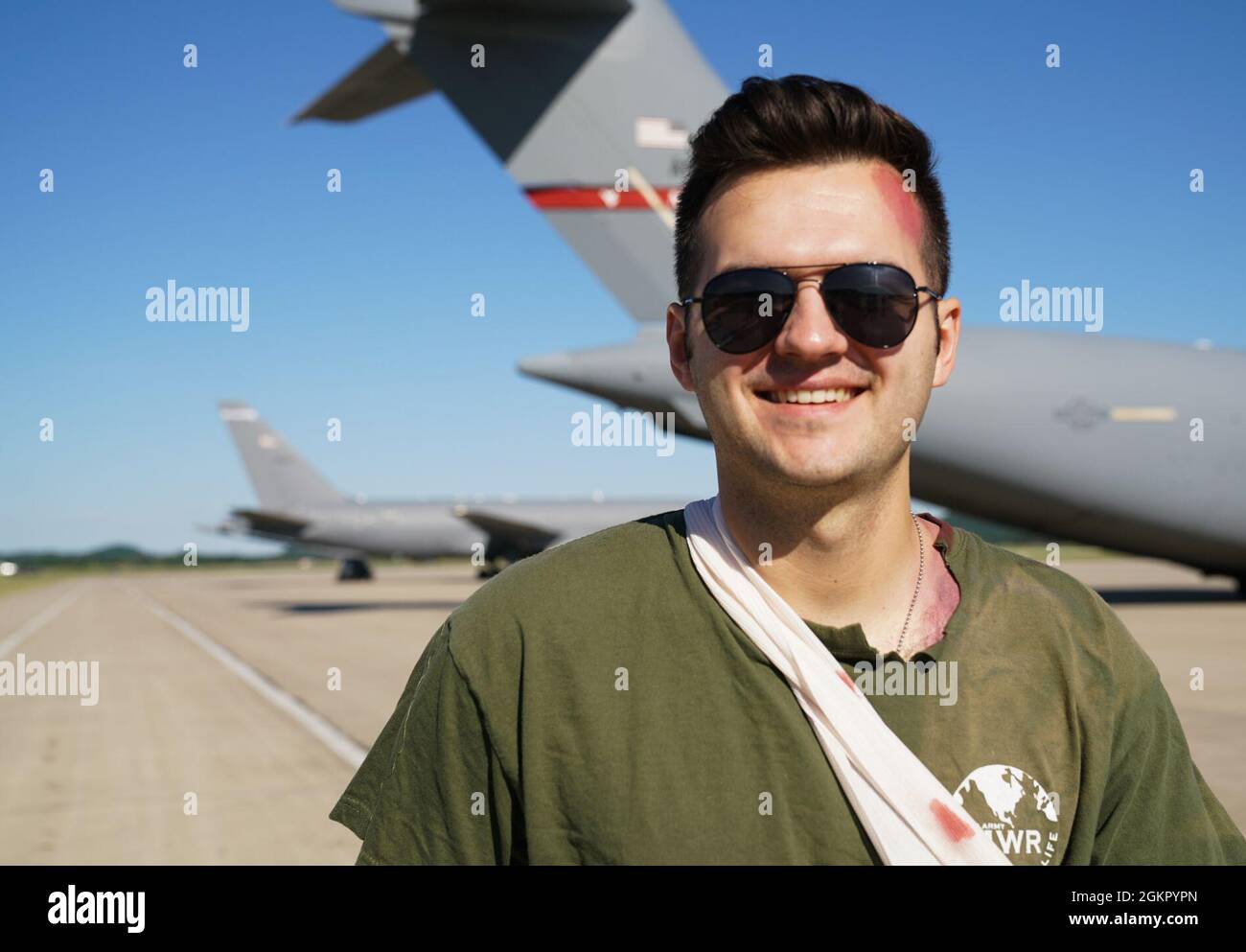 U.S. Air Force Staff Sgt. Kyle Noel, air crew flight equipment ...