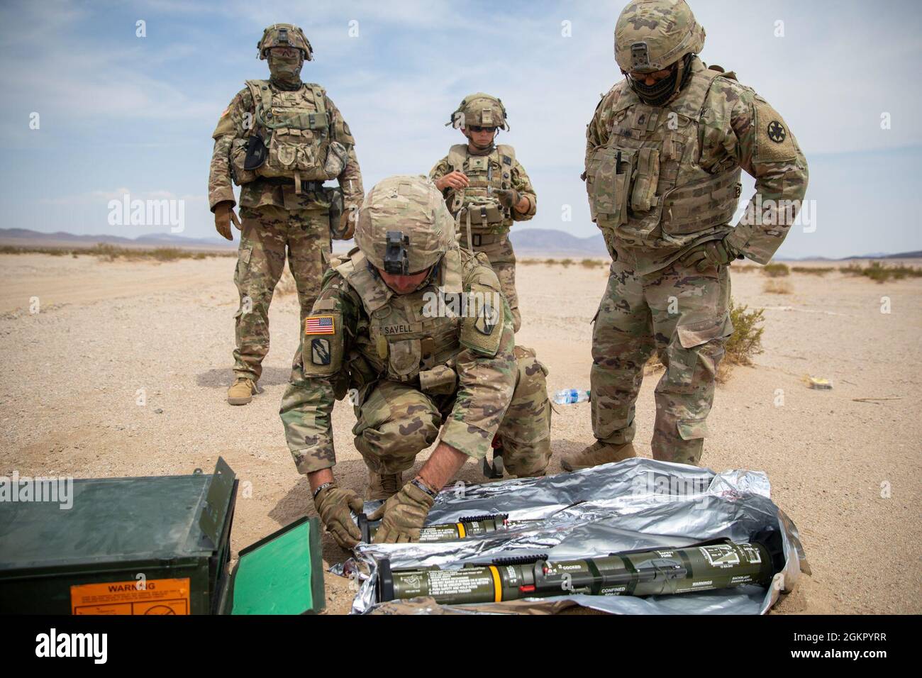 Sgt. James Savell, a motor transport operator of the 106th Support ...