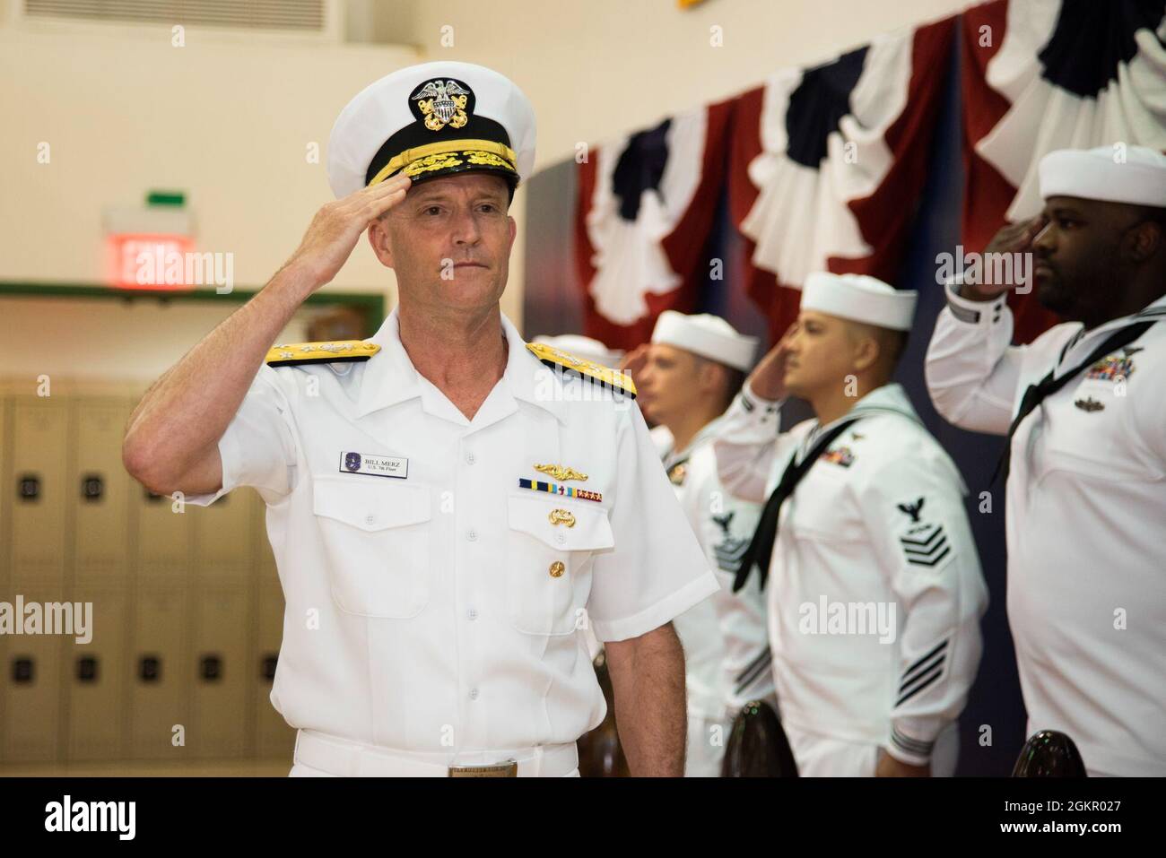 AGANA HEIGHTS, Guam (June 16, 2021) - Vice Adm. Bill Merz, commander ...