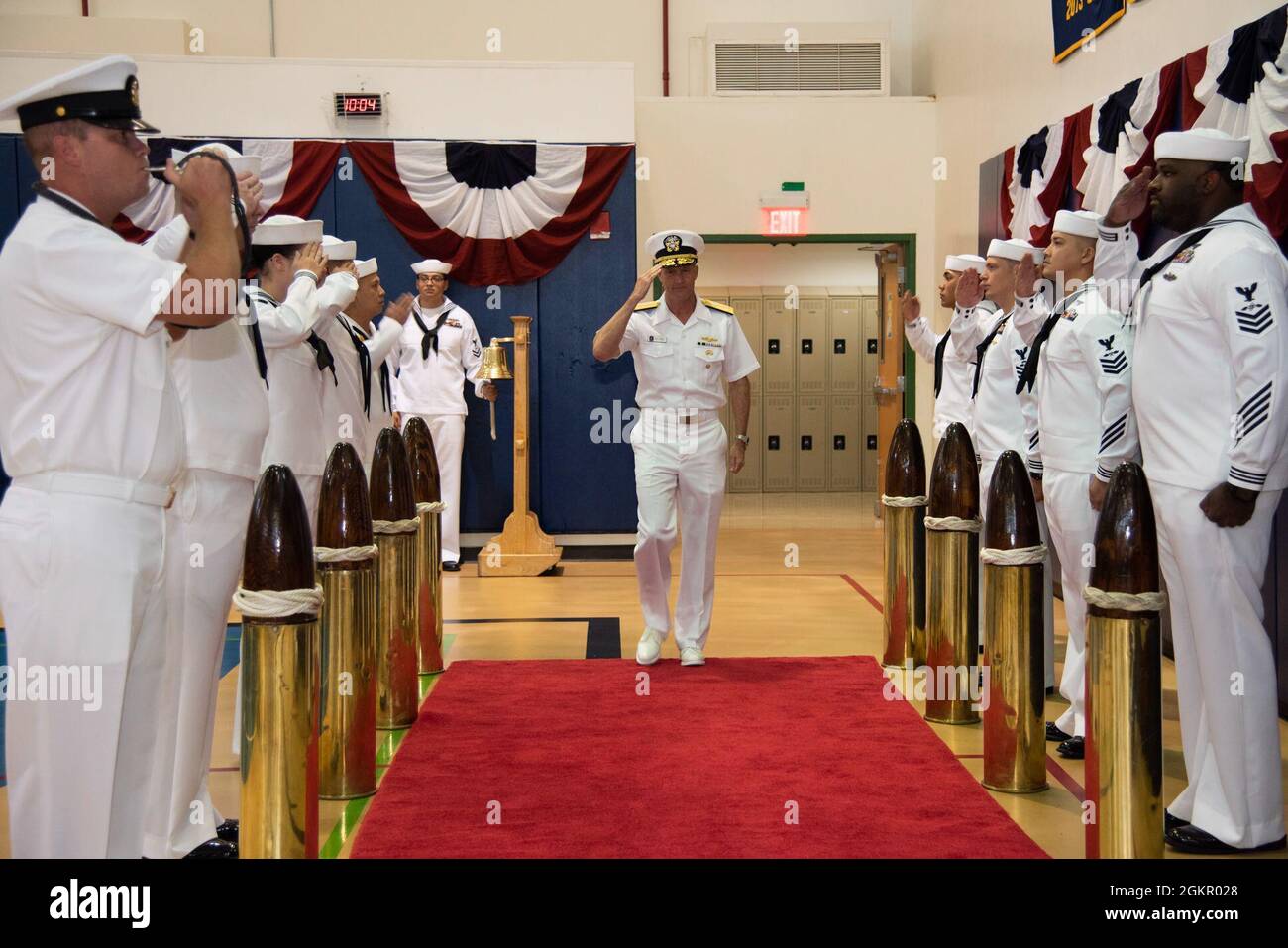 AGANA HEIGHTS, Guam (June 16, 2021) - Vice Adm. Bill Merz, commander ...