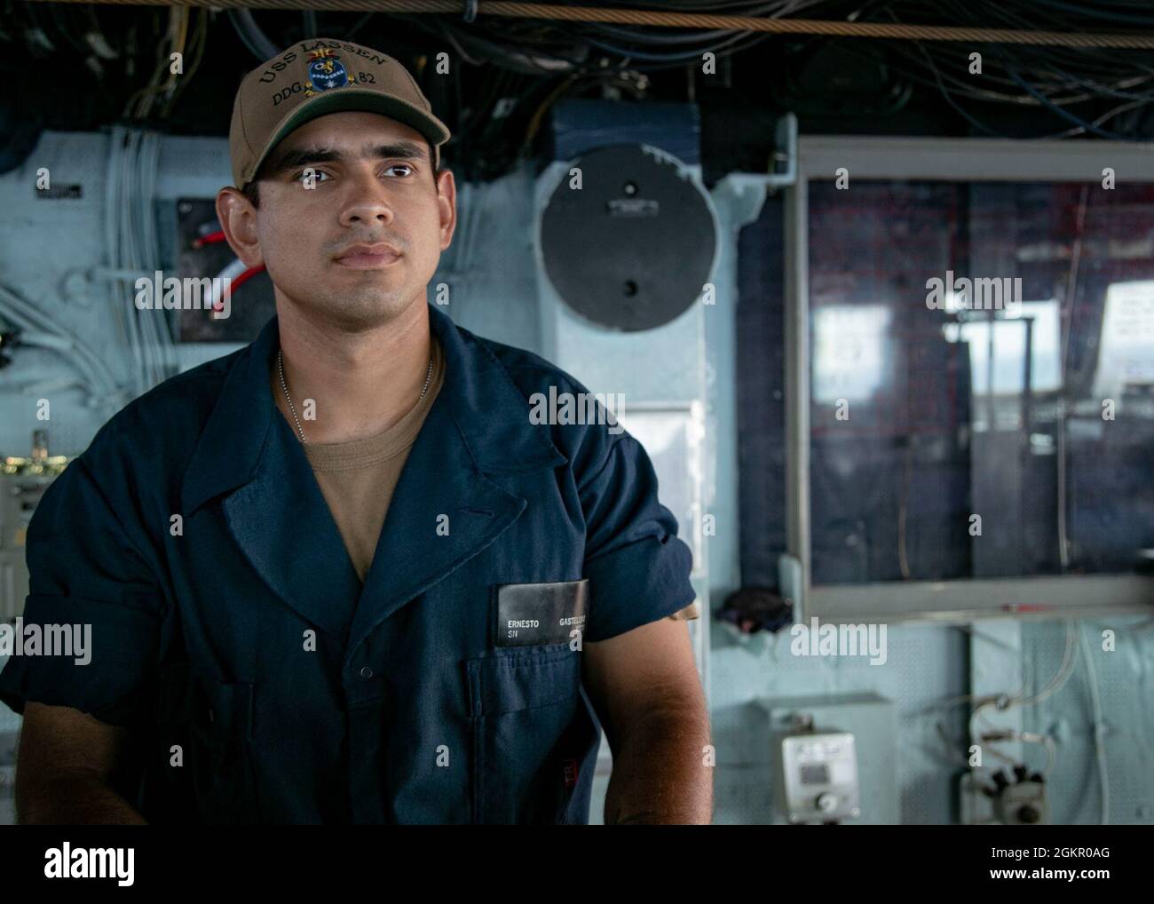 Seaman Ernesto Gastelum, from San Jose, California, assigned to the ...