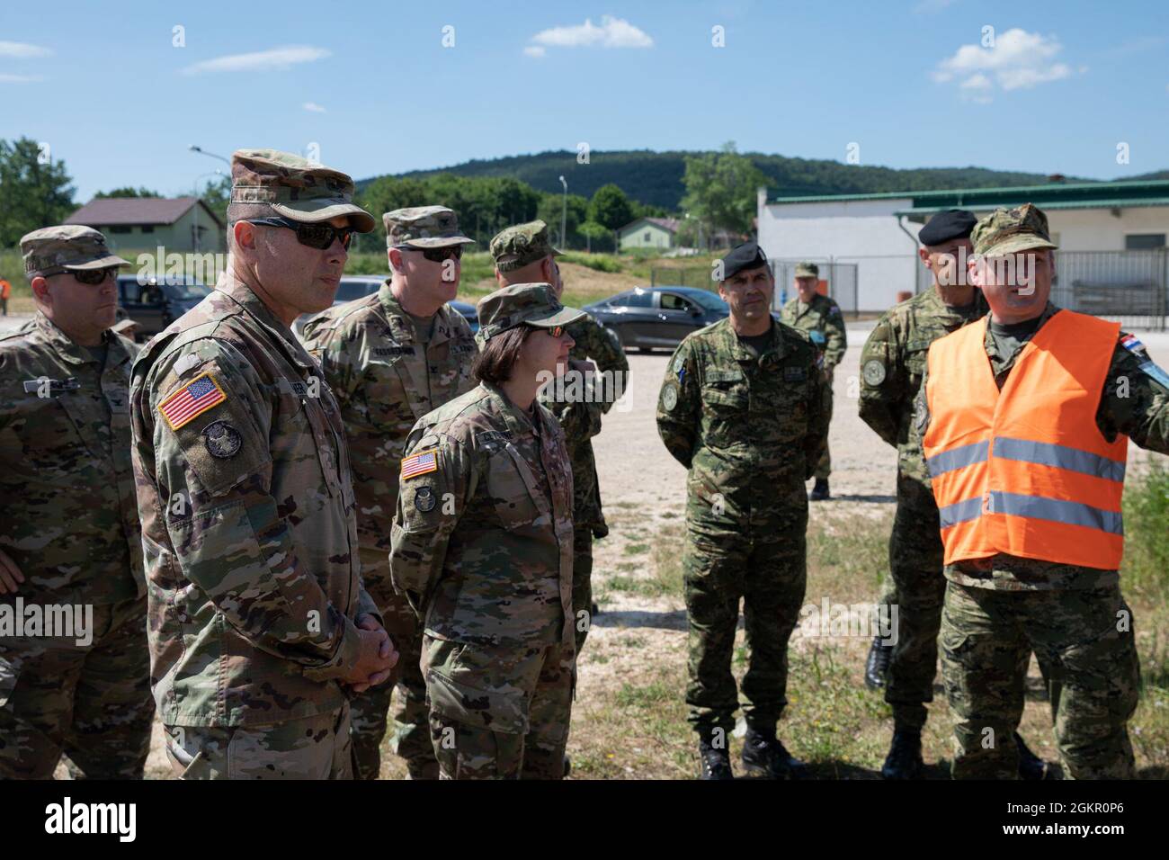 Brig. Gen. Steven Kremer, assistant adjutant general for readiness of the Iowa National Guard ...