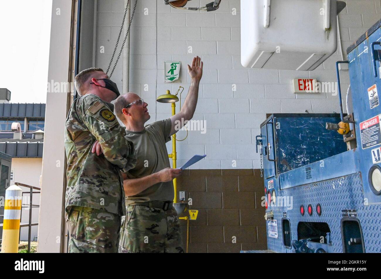 Senior Airman Patrick Rice, and 2nd Lt. Justin Cockroft 507th Logistics ...