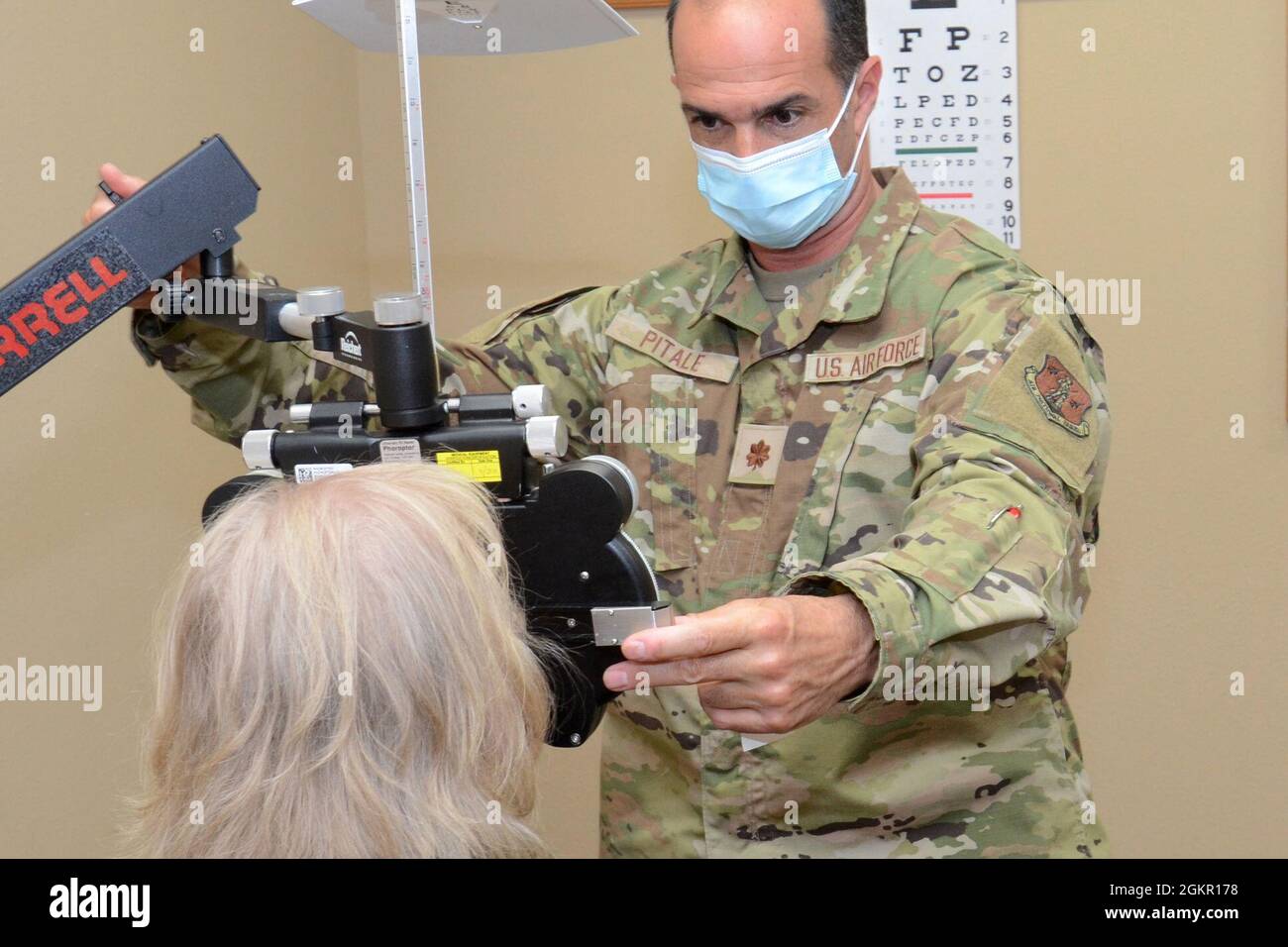 U.S. Air Force Maj. (Dr.) Sean Pitale, assigned to the 169th Fighter ...