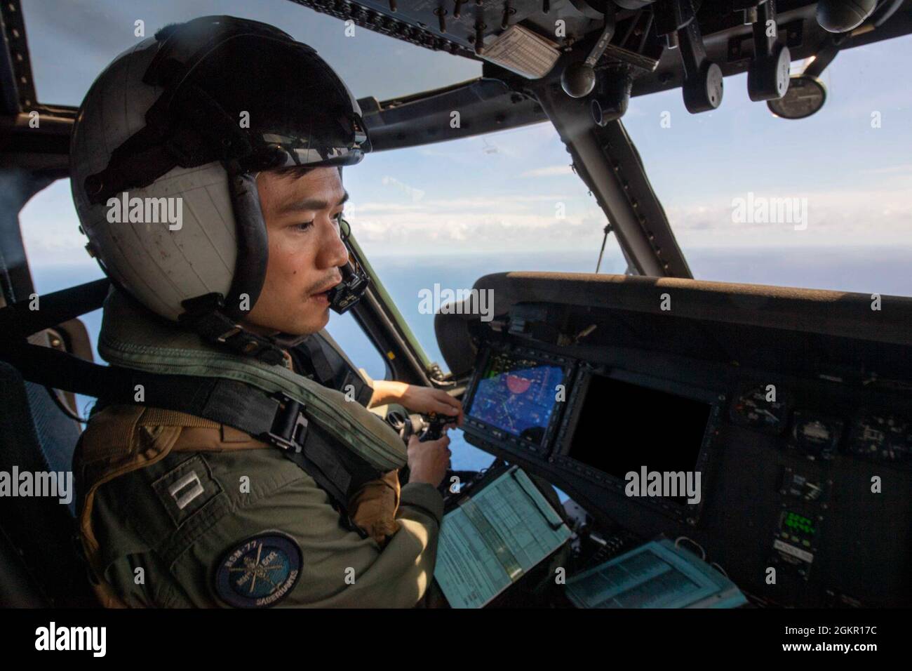 210616-N-JW440-1098 SOUTH CHINA SEA (June 16, 2021) Lt. Jonathan Lim ...