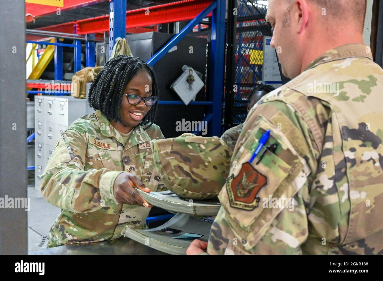 Staff Sgt. Deborah Olusanjo, 507th Logistics Readiness Squadron ...