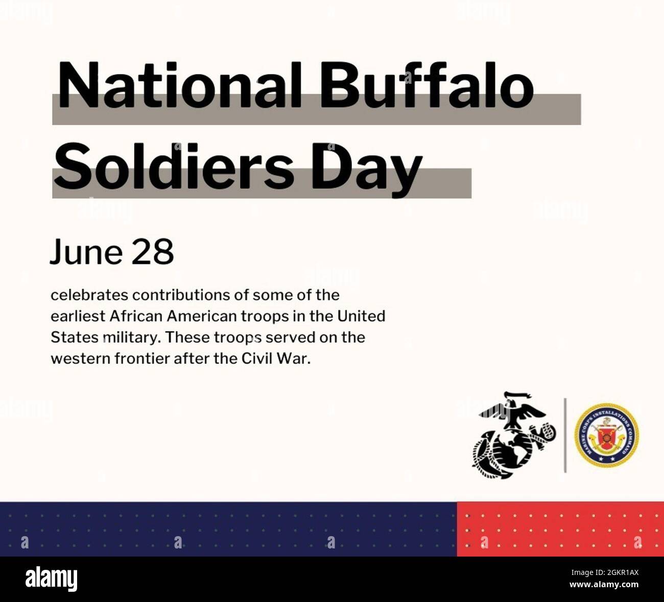 MCICOM recognizes National Buffalo Soldiers Day. MCICOM exercises ...