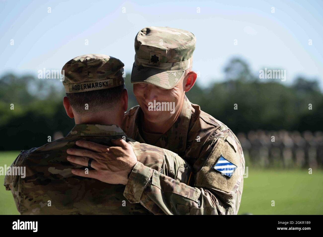 Lt. Col. Steven L. Chadwick, outgoing commander of the 3rd Battalion ...