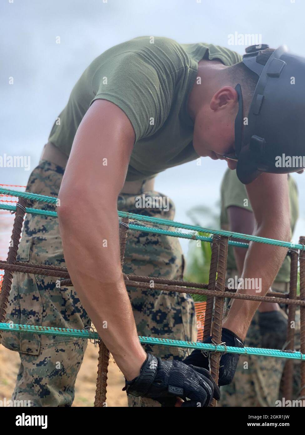 AIRAI, Palau (June 16, 2021) Lance Cpl. Nicholas Risso, assigned to the ...
