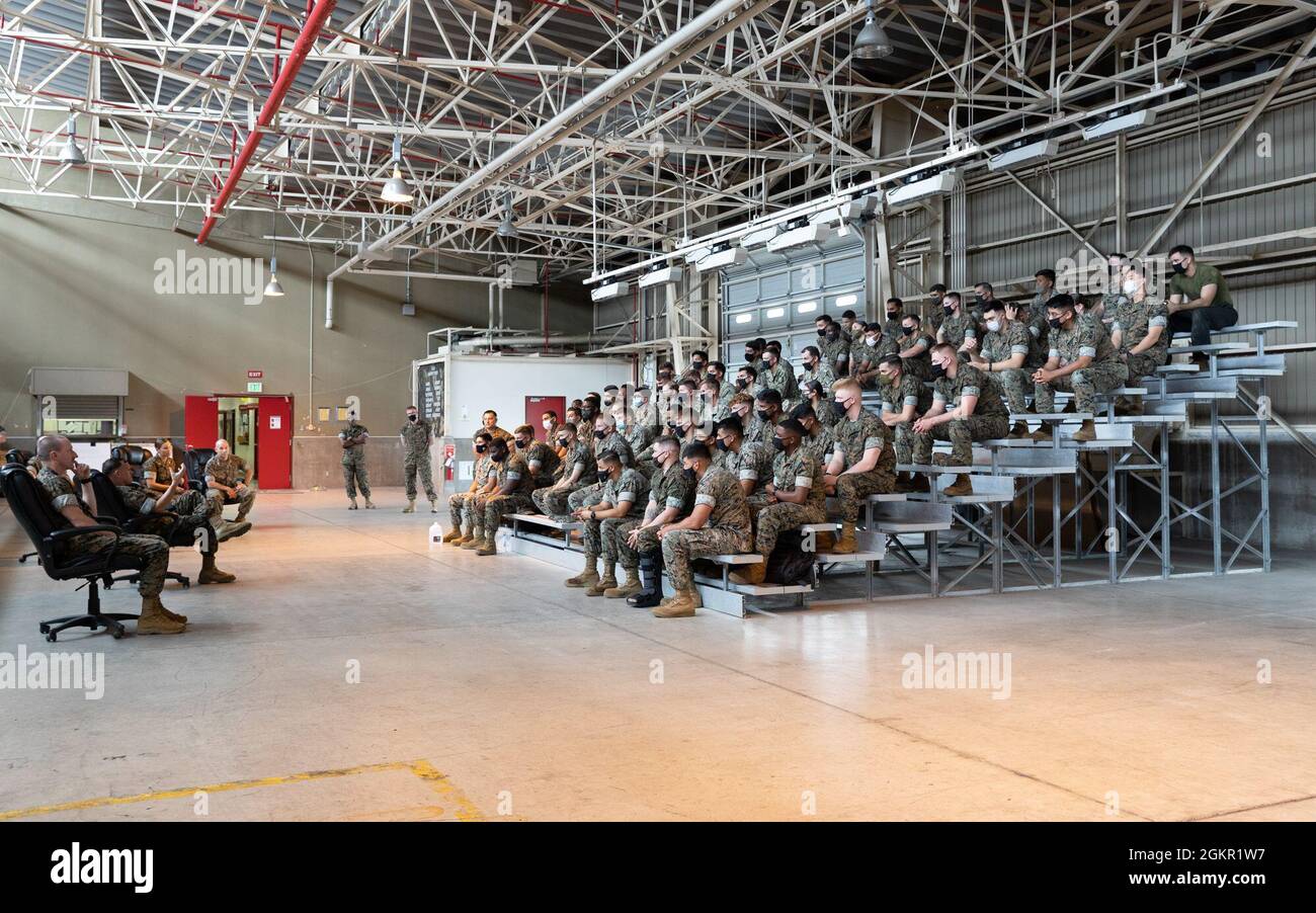 U.S. Marine Corps Brig. Gen. Brian Wolford, Commanding General of 3d ...