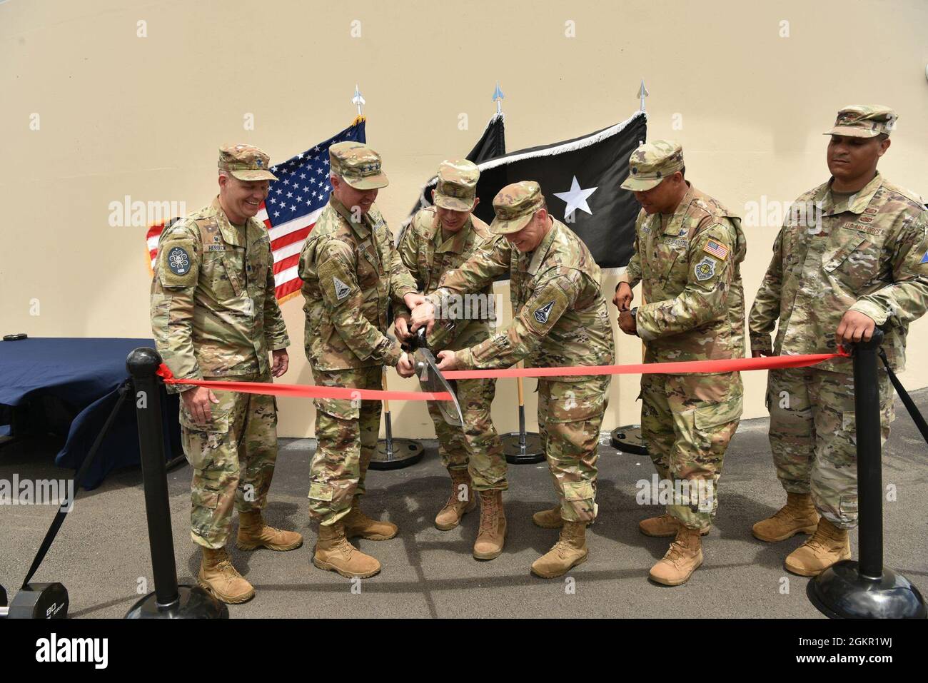 Senior leaders from Space Operations Command and Space Delta 6 ...