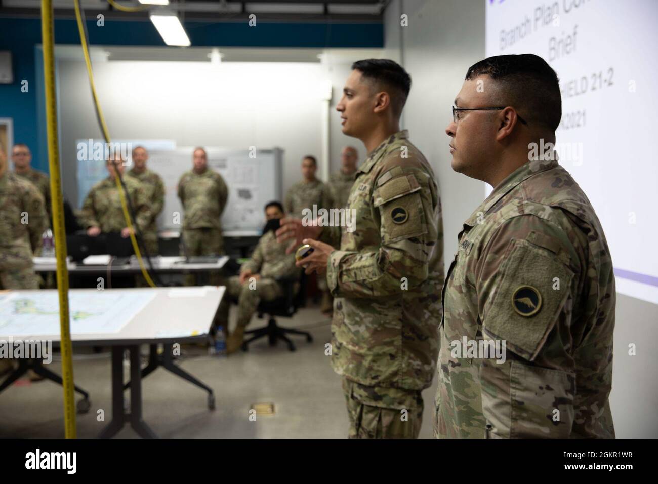 U.S. Army Capt. Jacob Melendez, Sagami Depot’s Logistics Task Force ...