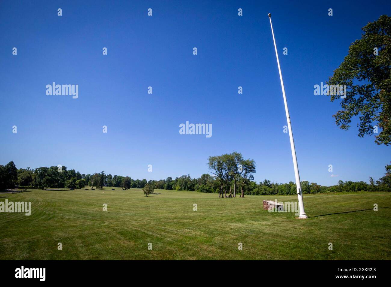 View of Princeton Battlefield State Park at Princeton, N.J., June 16 ...