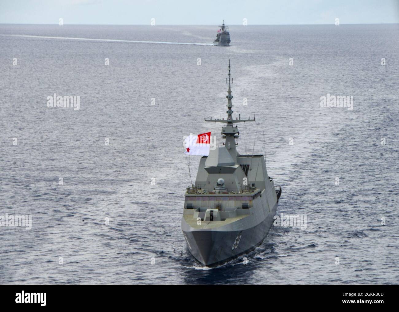 210617-N-BR419-1045 SOUTH CHINA SEA (June 17, 2021) Singapore navy ...
