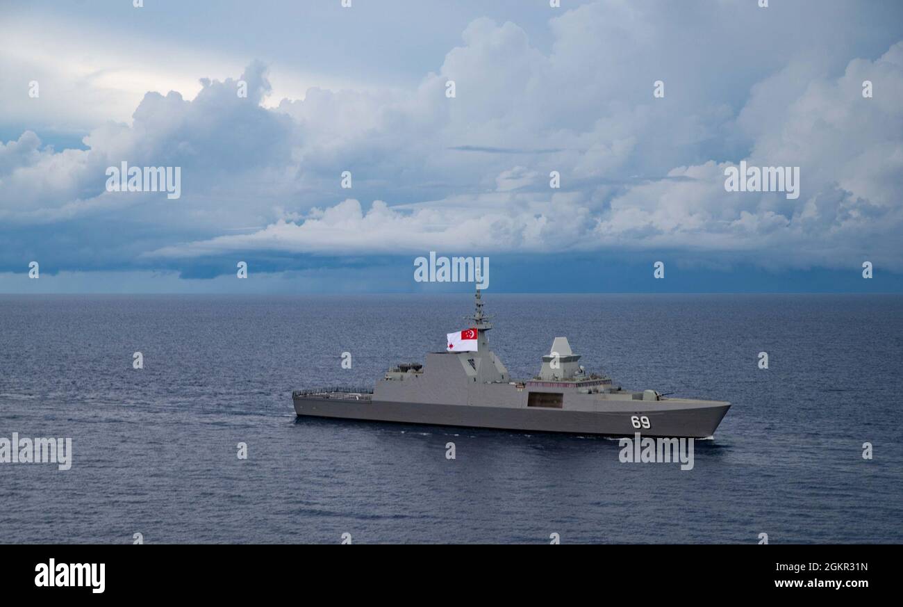 210617-N-RF825-1064 SOUTH CHINA SEA (June 17, 2021) Singapore navy ...