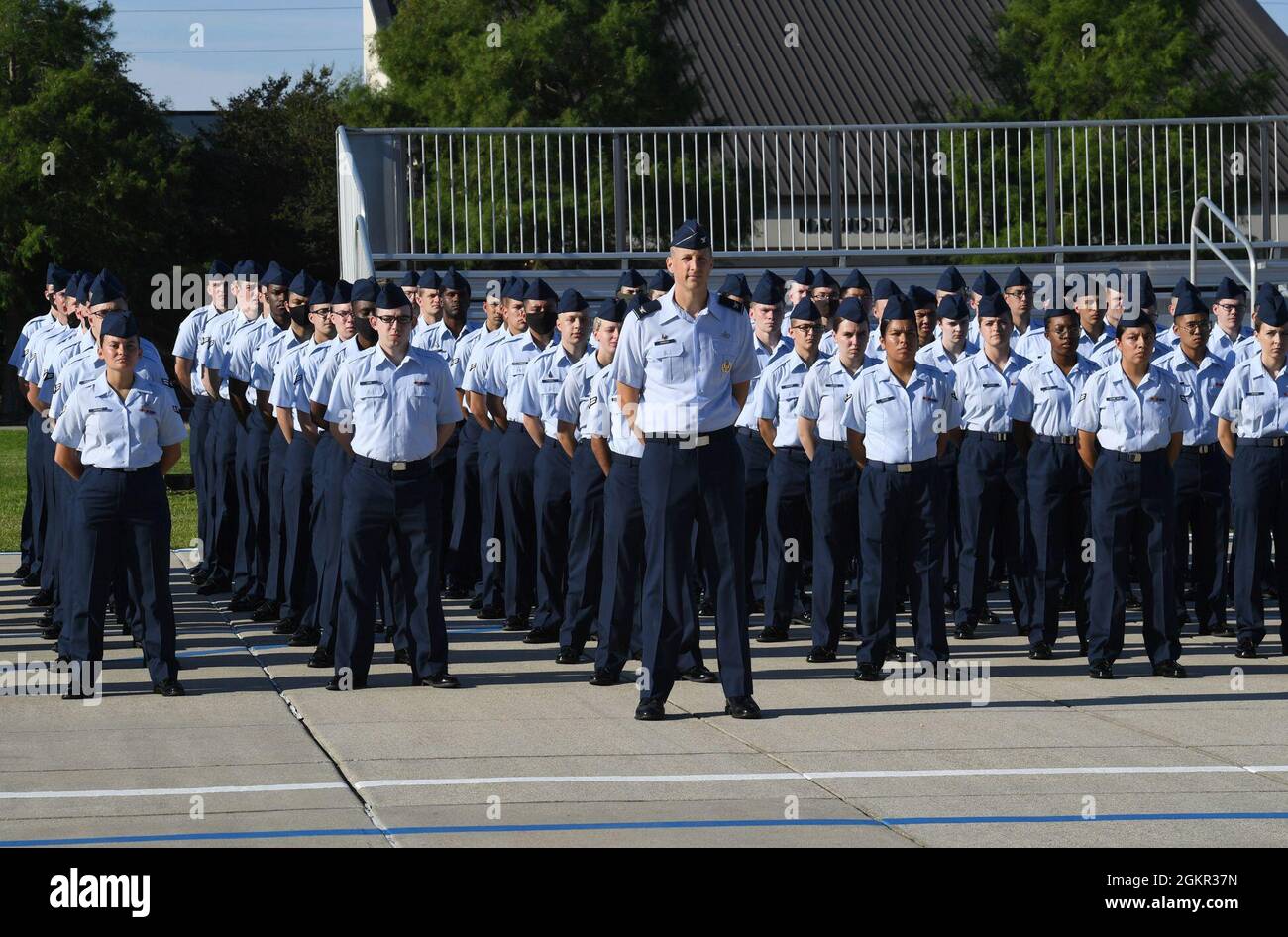 U.S. Air Force Col. Ryan Crowley, 81st Mission Support Group commander ...