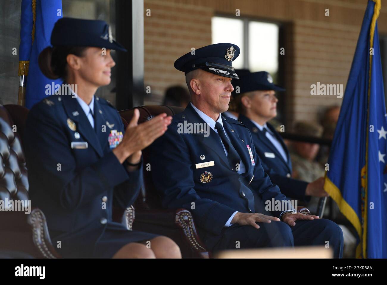 U.S. Air Force Col. William Hunter, incoming 81st Training Wing ...