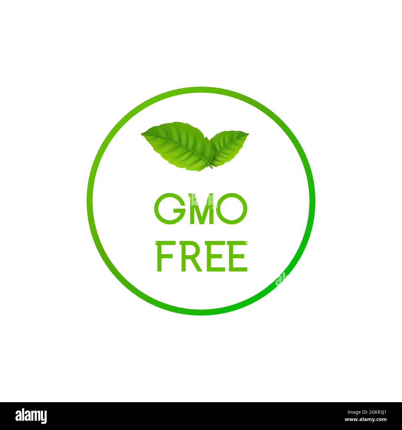 Gmo free seal vector hi-res stock photography and images - Alamy