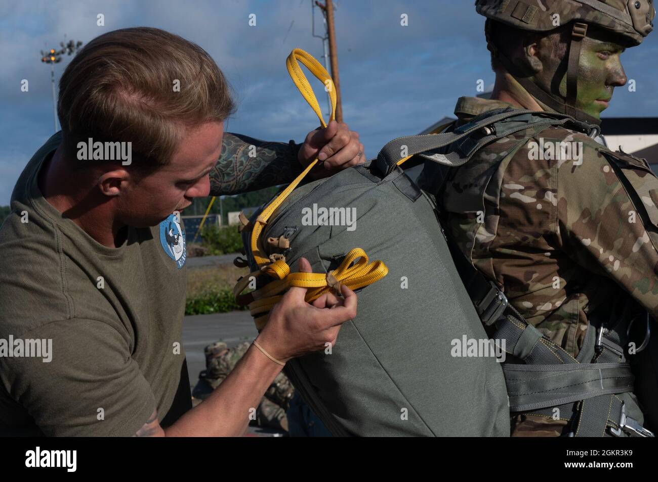 U.S. Army Staff Sgt. Turner Pruett, 2nd Battalion, 377th Parachute ...