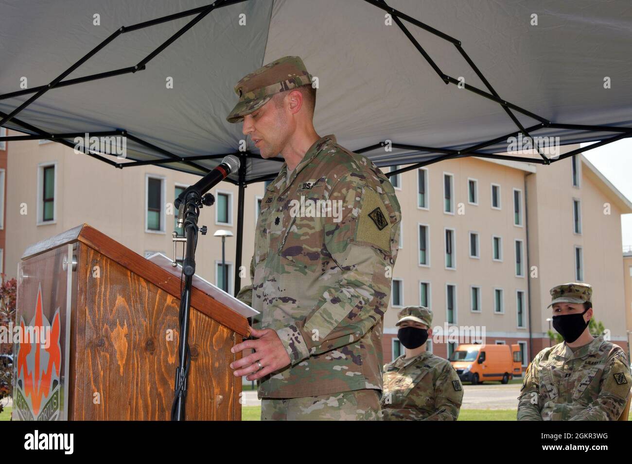 U.S. Army Lt. Col. Daniel N. Zisa, incoming commander of 509th ...
