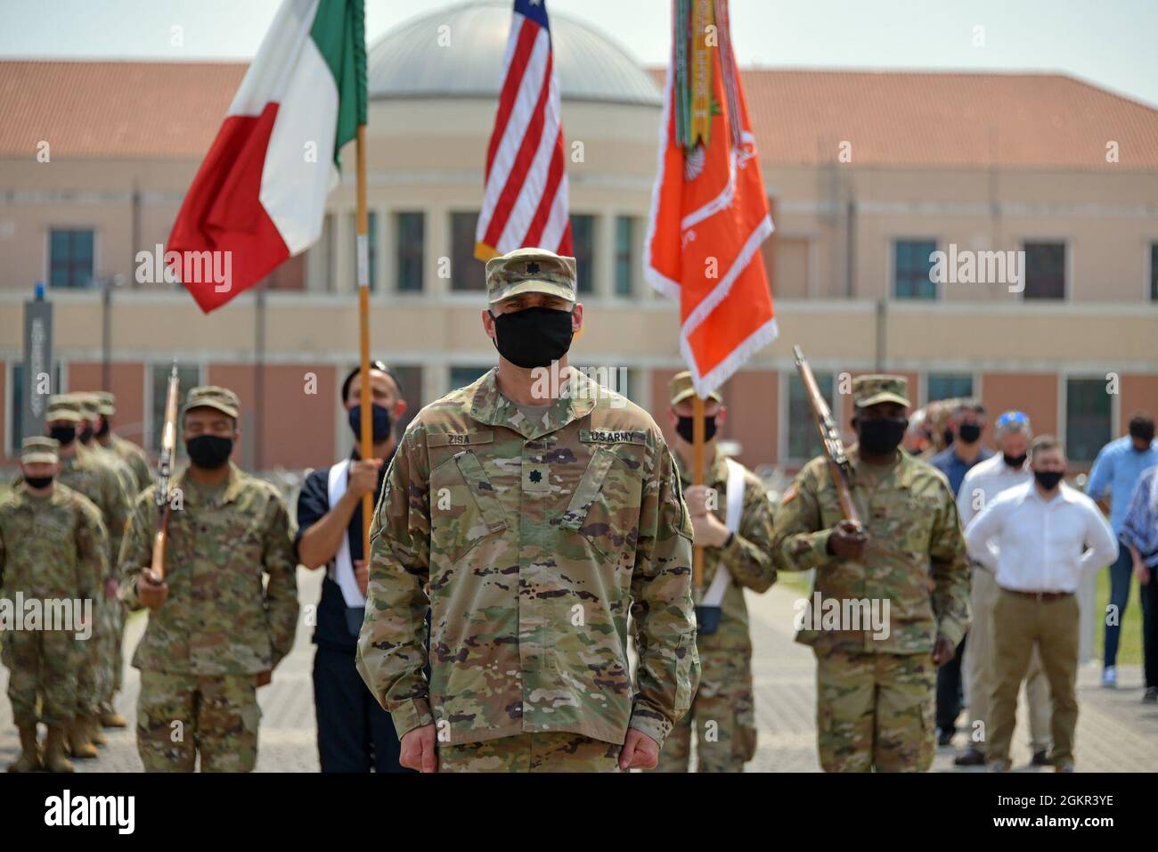 U.S. Army Lt. Col. Daniel N. Zisa, incoming commander of 509th ...