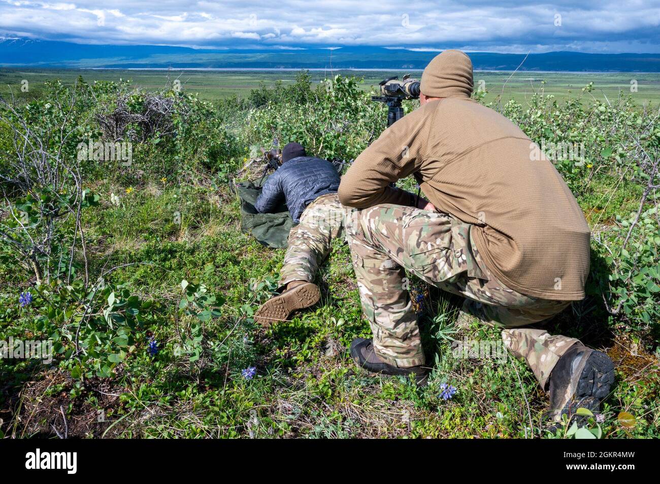 U.S. Army Green Berets from Alpha Company, 3rd Battalion, 20th Special ...