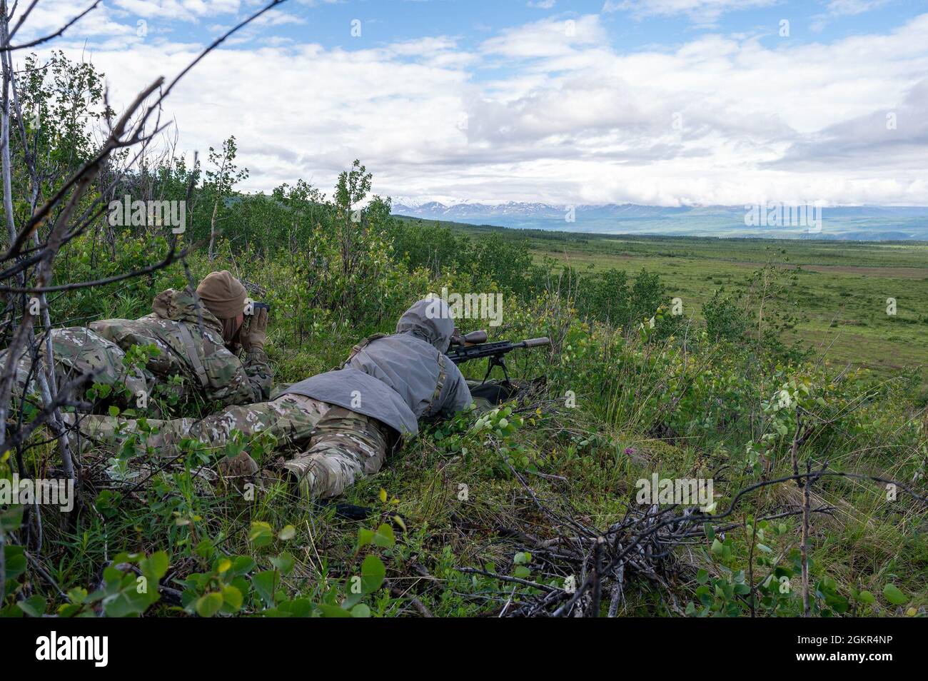 U.S. Army Green Berets from Alpha Company, 3rd Battalion, 20th Special ...