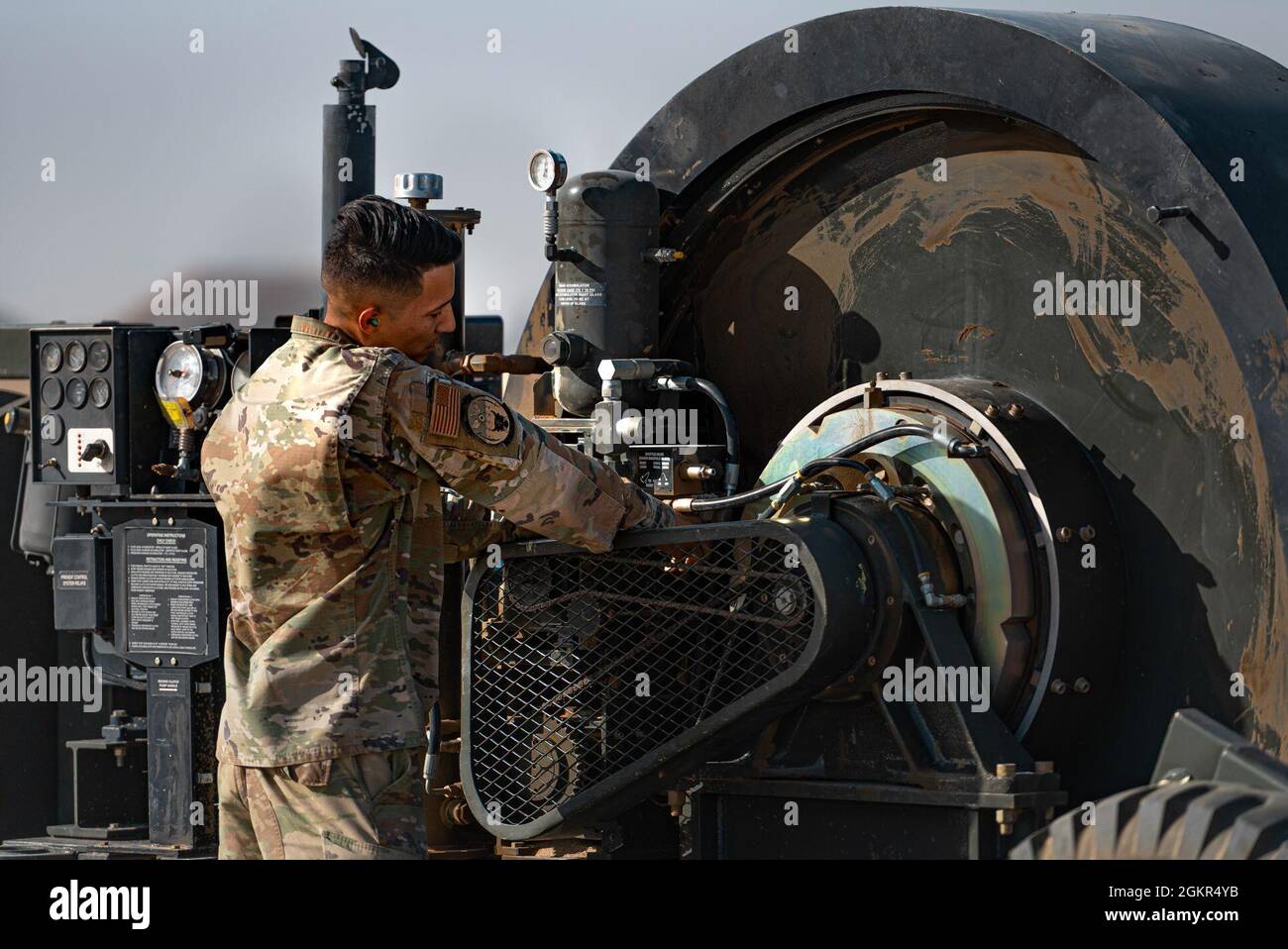 Mobile aircraft arresting system certification hi-res stock photography ...