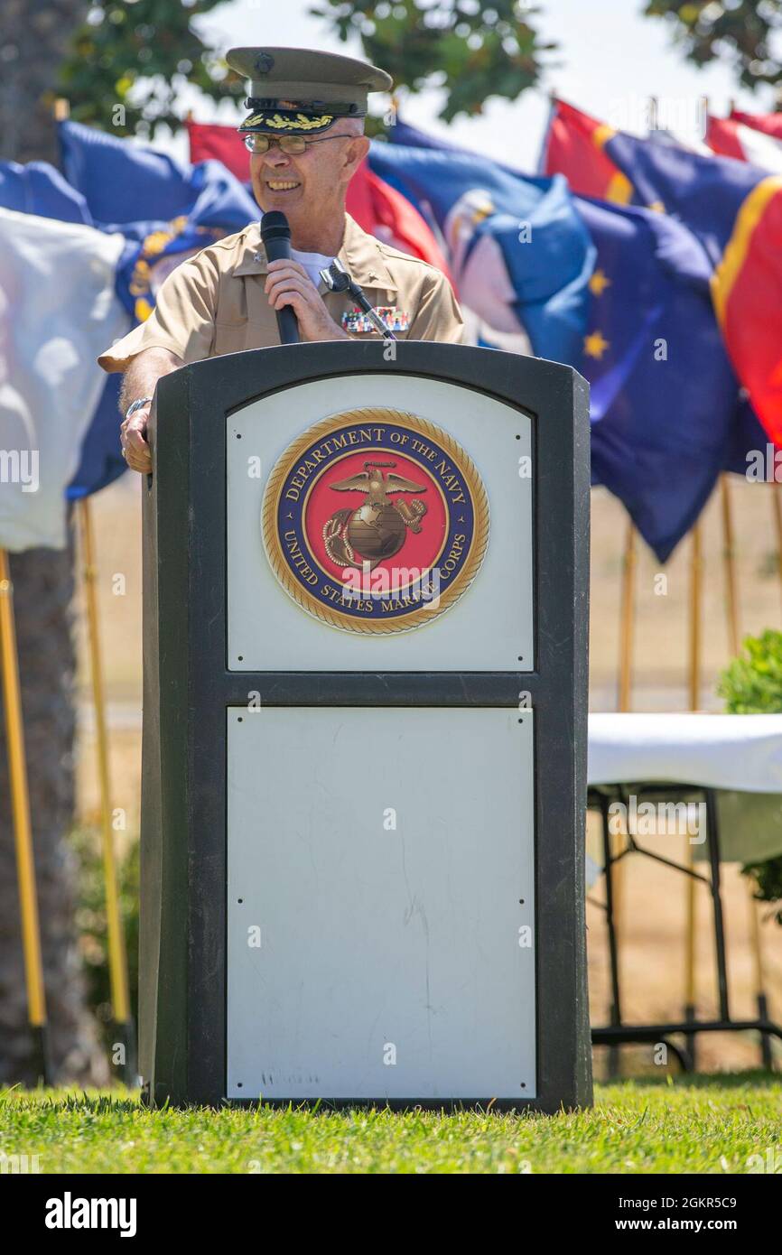 U.S. Navy Capt. Kevin Sweeney, the command chaplain for Marine Corps ...