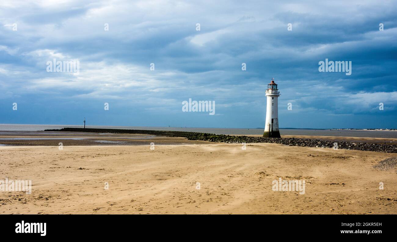Perch Rock lighthouse is a Grade 2 listed building and is privately ...