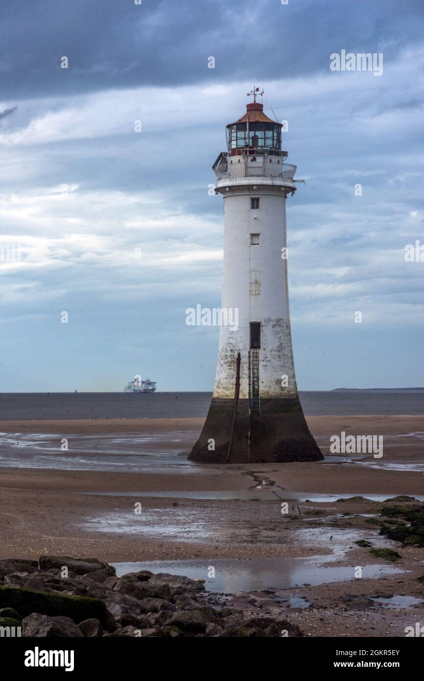 Perch Rock lighthouse is a Grade 2 listed building and is privately ...