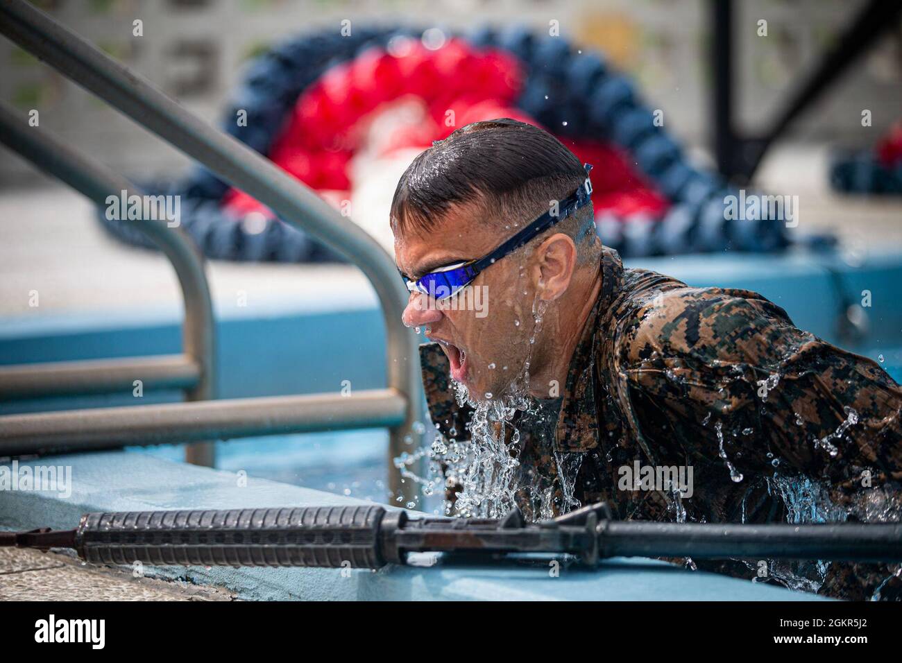 U.S. Marine Corps Cpl. Benjamin Williams, a test, measurement and ...