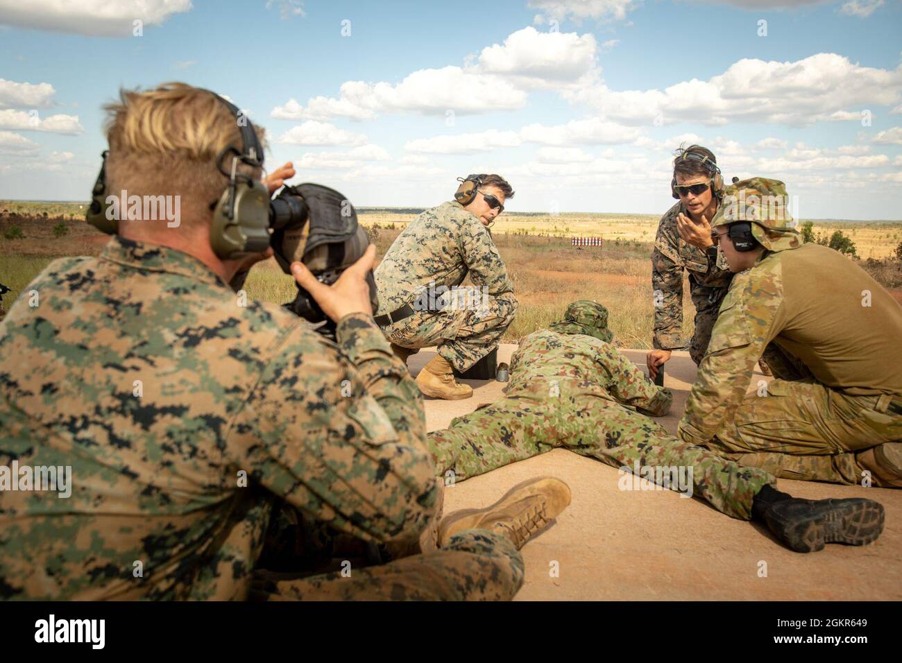 U.S. Marines with 1st Battalion, 7th Marine Regiment (Reinforced ...