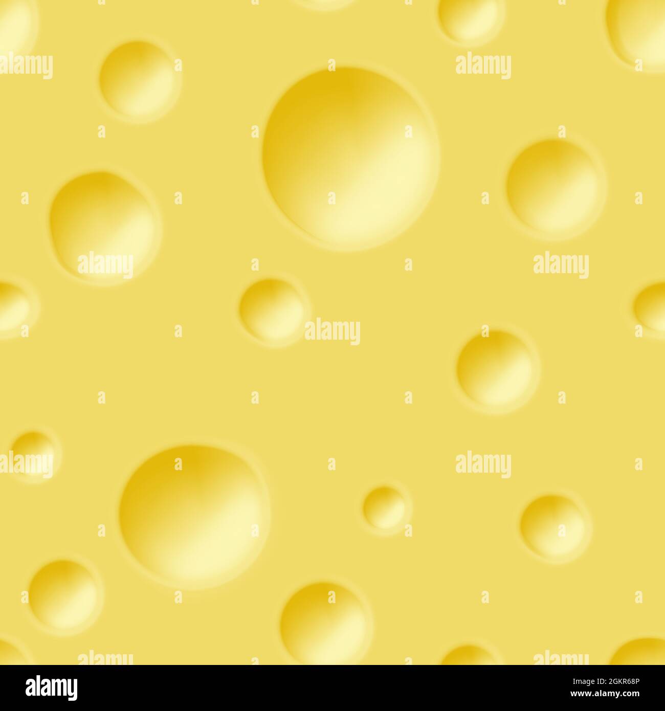 Seamless realistic yellow cheese pattern vector illustration Stock ...