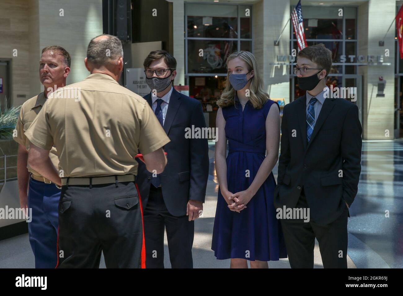 U.S. Marine Corps Brig. Gen. Eric E. Austin, director of the ...