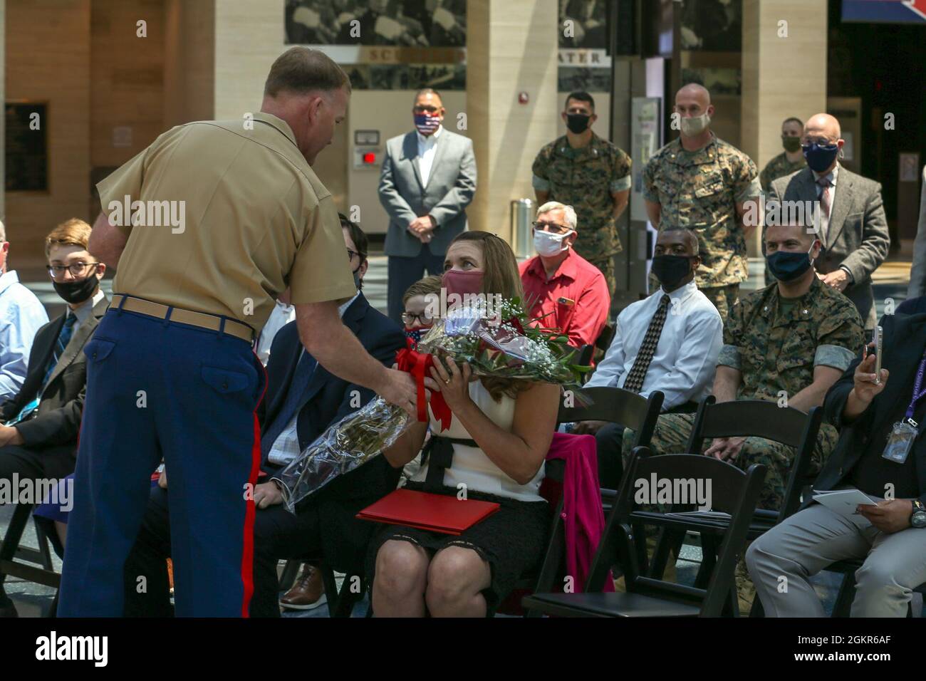 U.S. Marine Corps Col. Kurt J. Schiller, director of the Aviation ...