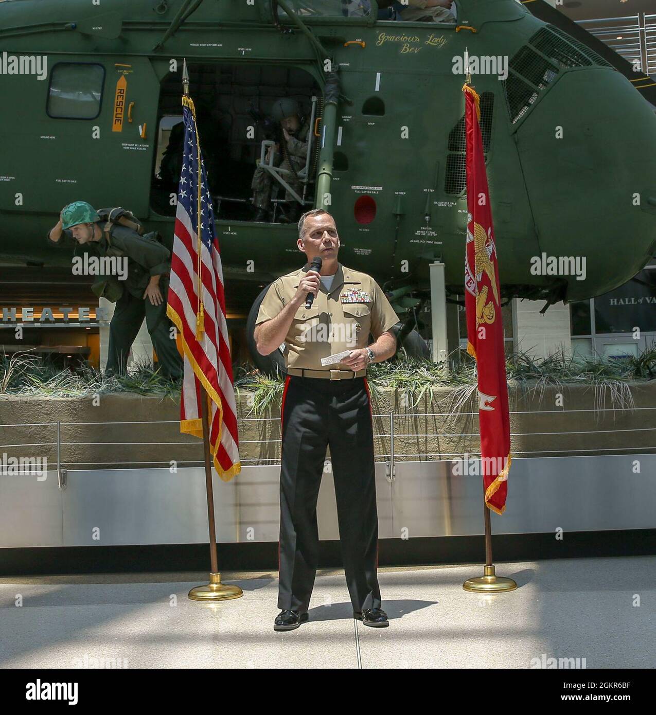 U.S. Marine Corps Brig. Gen. Eric E. Austin, director of the ...