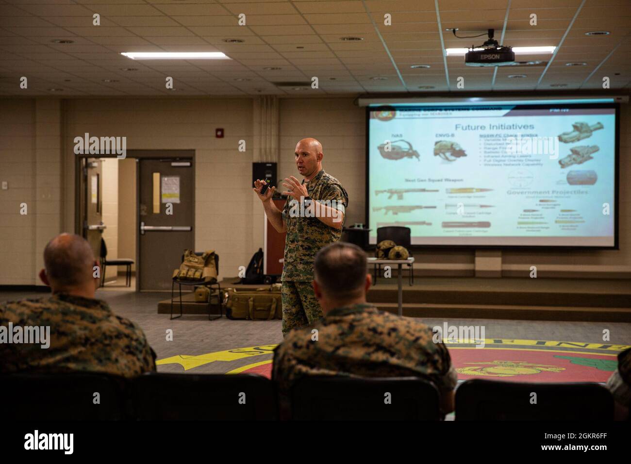 U.S. Marine Corps Chief Warrant Officer 4 David Tomlinson, the Marine ...