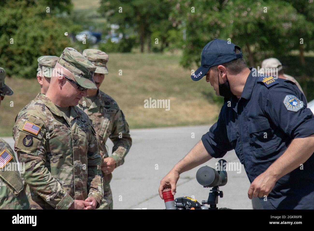 Kosovo force kfor commander hi-res stock photography and images - Alamy