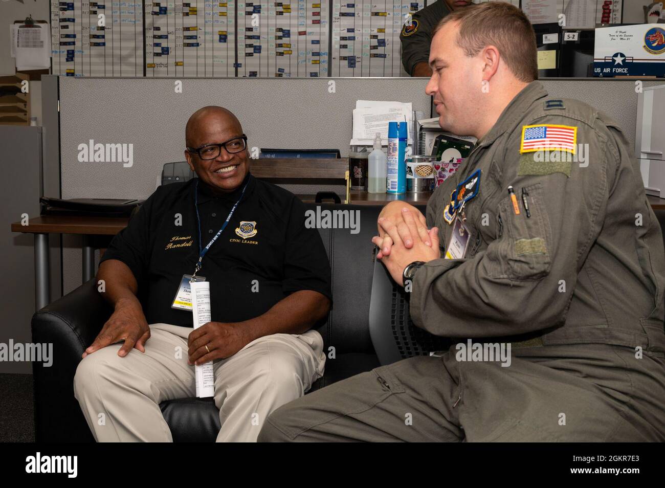 Thomas Randall, Air Mobility Command Civic Leader representing Travis ...