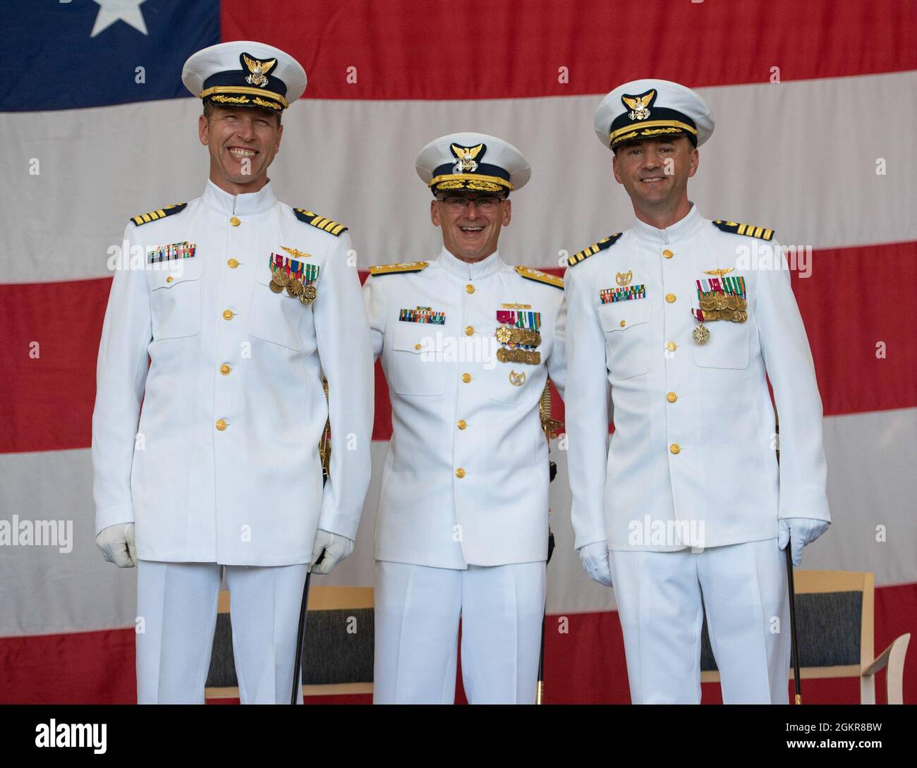 Coast Guard Capt. Hans Govertsen, new commanding officer of Sector/Air ...
