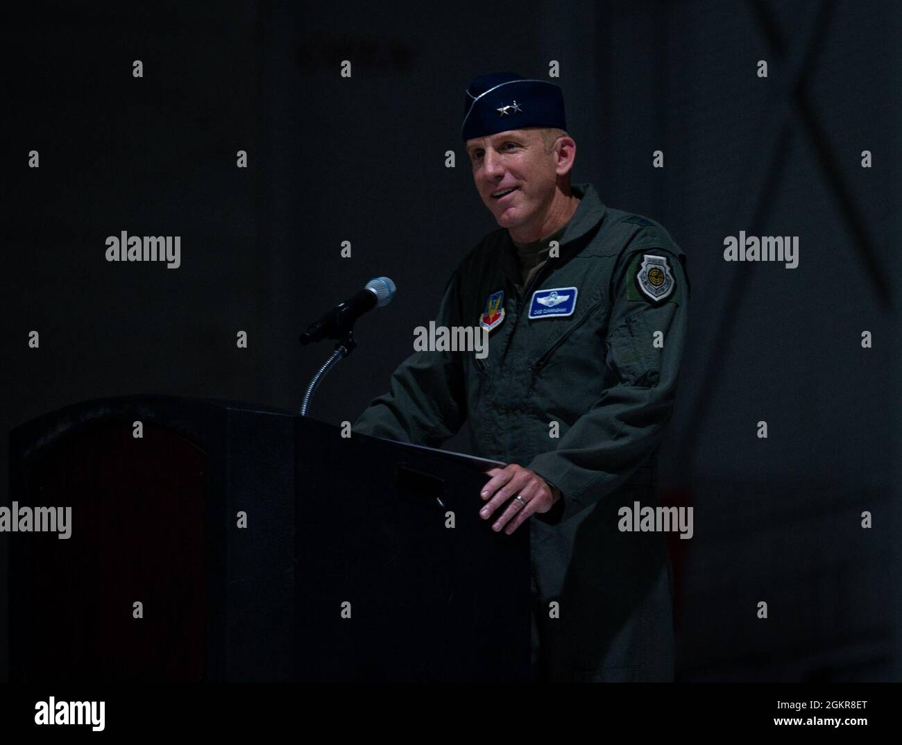 Maj. Gen. Case Cunningham, U.S. Air Force Warfare Center commander ...